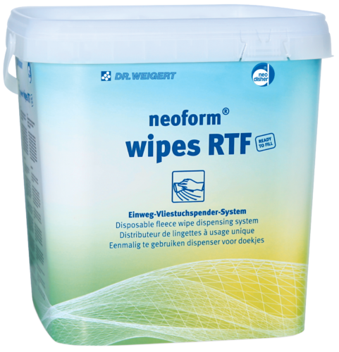 neoform® wipes RTF – wydajny system jednorazowy do bezpiecznej ...